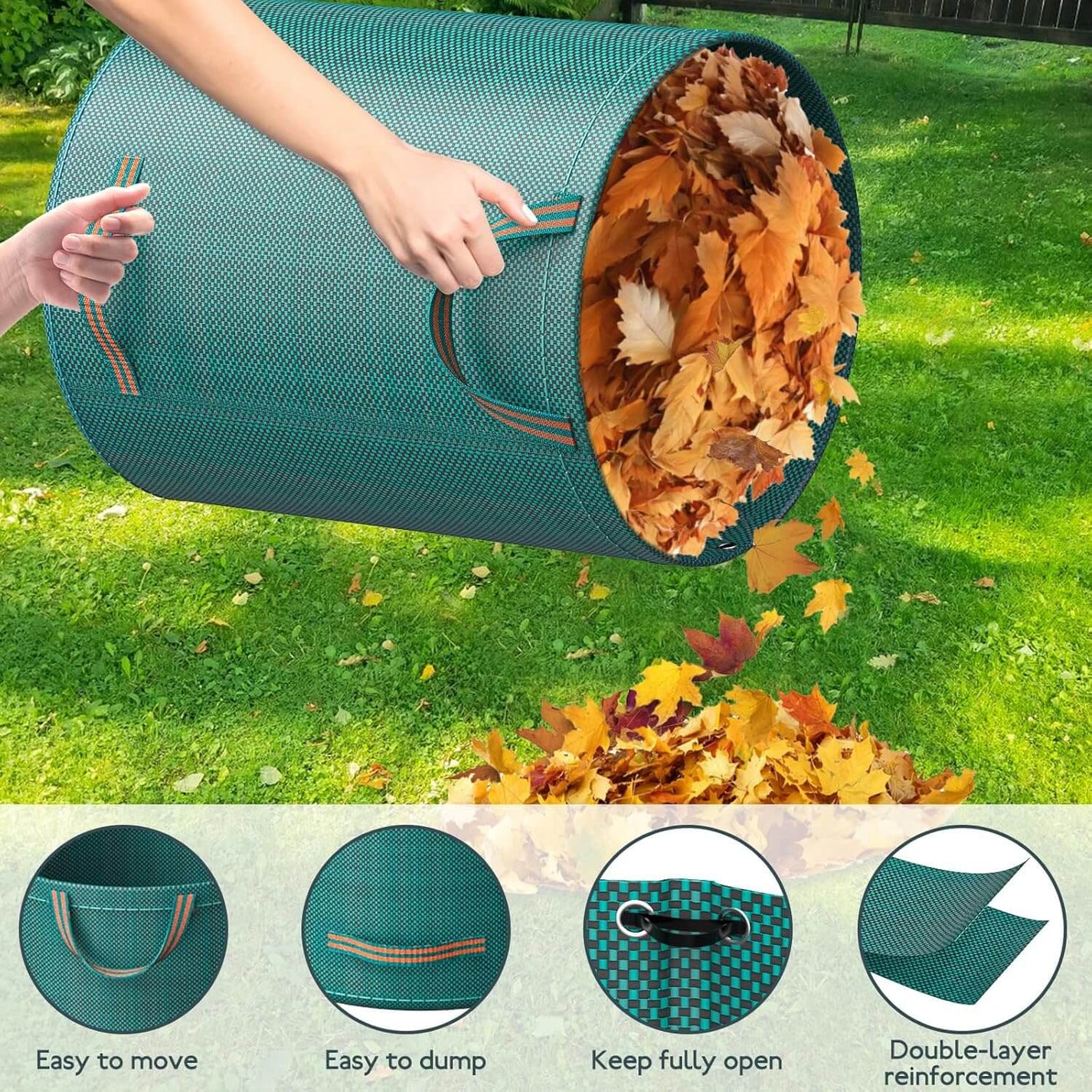 Heavy Duty Plastic Garden Waste Bags – Magic Hose