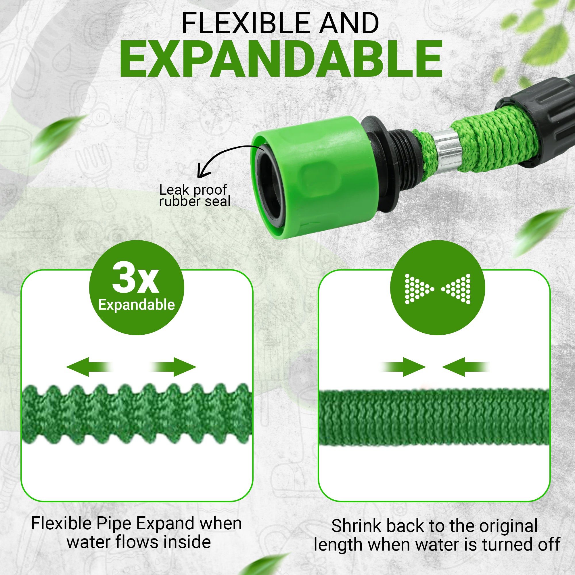 #1 Magic Garden Hose! Expandable & Convenient! – Magic Hose