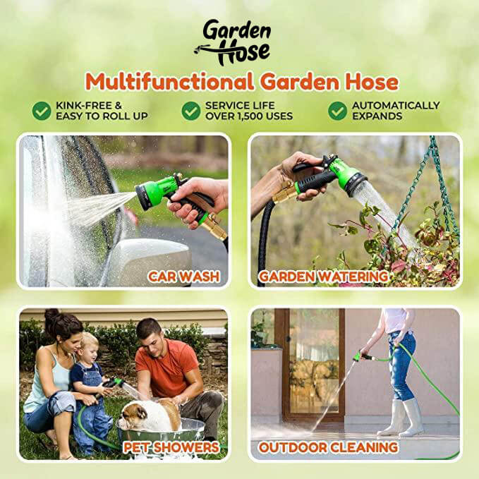 #1 Magic Garden Hose! Expandable & Convenient! – Magic Hose